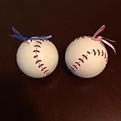 Amazon.com: Gender Reveal Baseball Set | 2 Exploding Balls With Pink ...