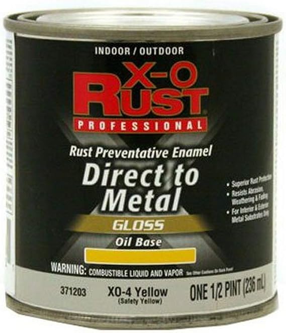 True Value XO4-HP Yellow Premium X-O Rust Interior/Exterior Gloss Anti ...