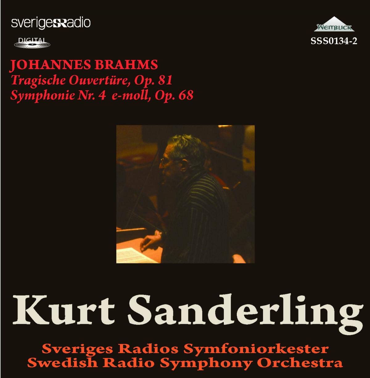 Johannes Brahms, Kurt Sanderling, Swedish Radio Symphony Orchestra ...