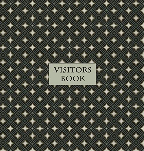 Amazon.com: Visitors Book (Hardback), Guest Book, Visitor Record Book ...