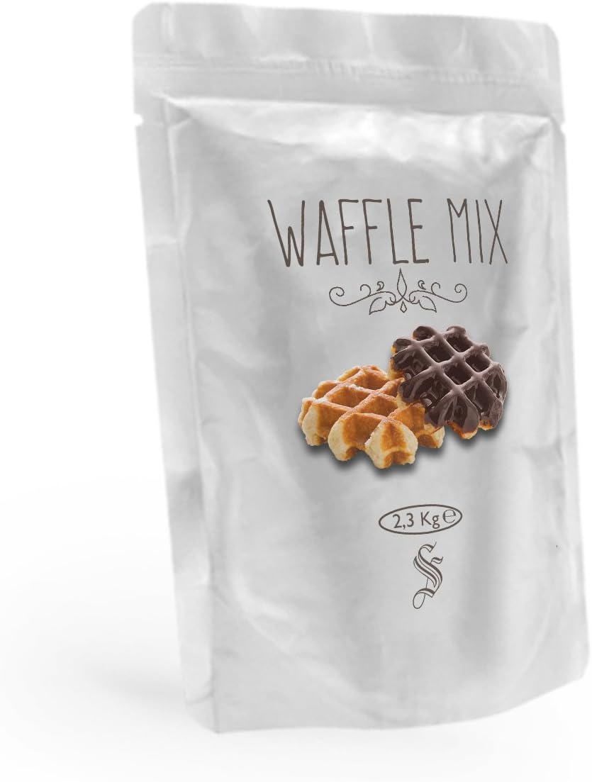 MIX per Waffle - PRONTO USO - da 2,5 kg: Amazon.it: Casa e cucina