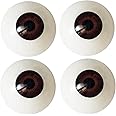 Amazon.com: Realistic Acrylic Eyeball, 2 Pairs Plastic Hollow Eyeball ...