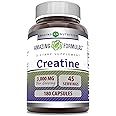 Amazon.com: Amazing Formulas Creatine Monohydrate 3000 Mg Per Serving ...
