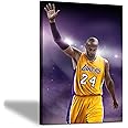 Amazon.com: YASOJUN Kobe Bryant Canvas Wall Art - Mamba Mentality ...