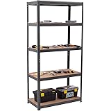 Gorilla Rack GRZ6-4824-5PCB 48 by 24 by 72-Inch Shelving Unit with 5 ...
