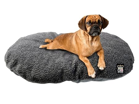 Oval Dog Cushion For Baskets Ideal filler dog bed for plastic / wicker ...