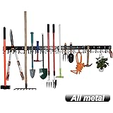 Amazon.com: YueTong All Metal Garden Tool Organizer,Adjustable Garage ...
