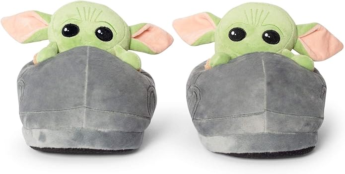 Star Wars: The Mandalorian The Child Grogu 3D Slippers | Women: Amazon ...