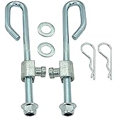 Amazon.com: 2 Set of GX24864 Mower Deck Lift Linkage Rod kit Compatible ...