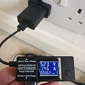 PortaPow Dual USB V3 Power Monitor with Data Blocker: Amazon.co.uk ...