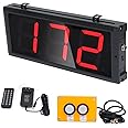Amazon.com: BTBSIGN LED Up/Down Counter with Switch Box & Remote Red 4'' LED Display (3Digits ...