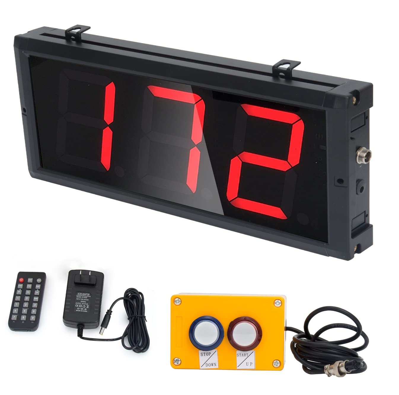 Mua LED Up/Down Counter with Switch Box & Remote Red 4'' LED Display ...