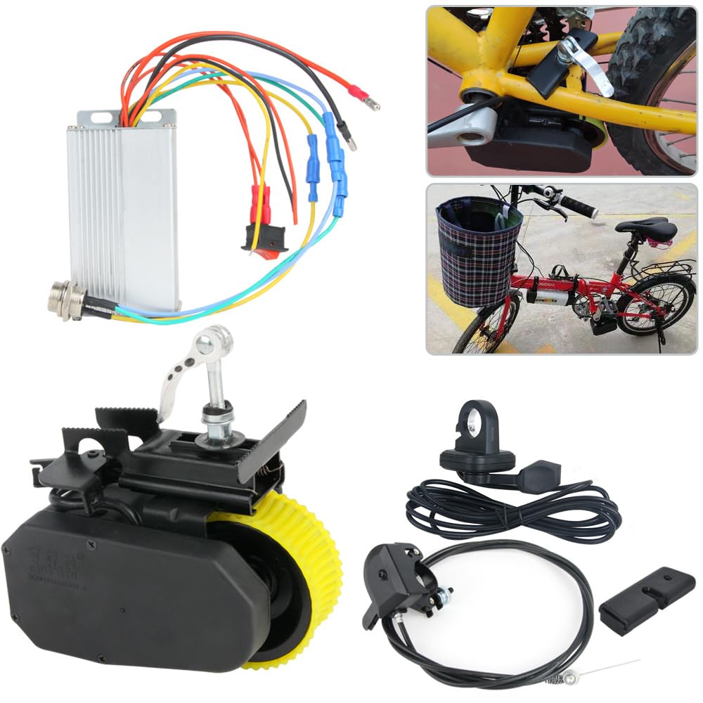 DIY Electric Bike Conversion kit 250W Electric Bike Brushless Motor and Controller for E-Bike ...