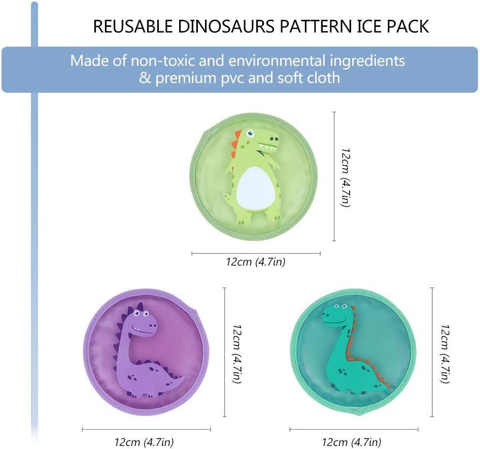 Hilph®Kids Cold Packs for Injuries, Reusable Children Ice Packs Cold ...