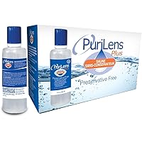 PuriLens Plus Preservative Free Saline Twelve 4-fl. oz(120-mL) Bottles ...