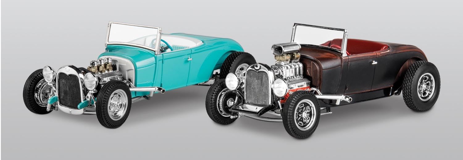 Mua Level 5 Model Kit 1929 Ford Model A Roadster 2-in-1 Kit 1/25 Scale ...