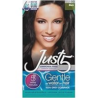 Amazon.com: Just 5 Color Jet Black J-50 (3 Pack) : Beauty & Personal Care