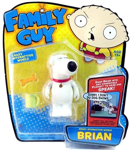 Family Guy 6" Interactive Brian Figure: Amazon.co.uk: Toys & Games