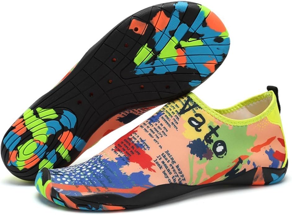 Chenrry Hombres Mujeres Zapatos de Agua Transpirable Secado Rápido Aqua ...