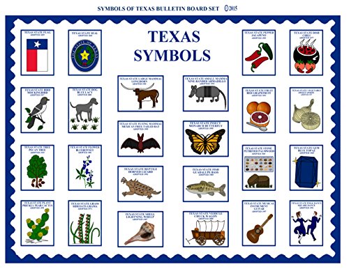 Amazon.com: Symbol of Texas Bulletin Board Set & Symbol of Texas ...