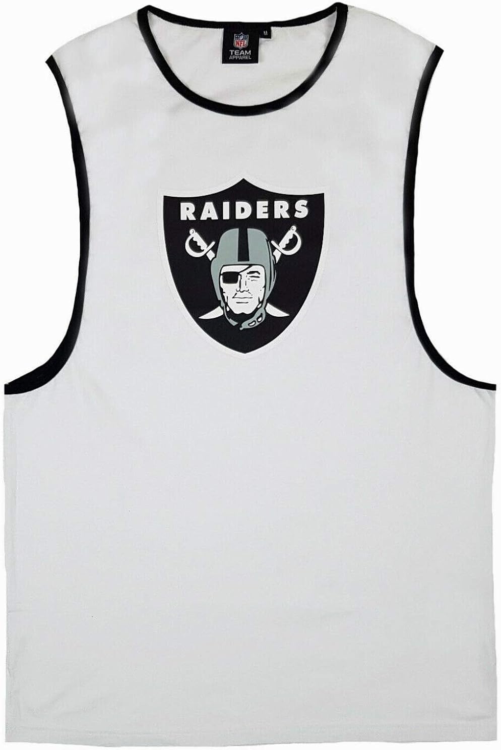 Oakland Raiders NFL Longline Vest (XS) White: Amazon.co.uk: Clothing