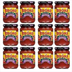 Amazon.com: Red Gold | Premium Salsa | 10 Calories per Serving | 15.5 ...