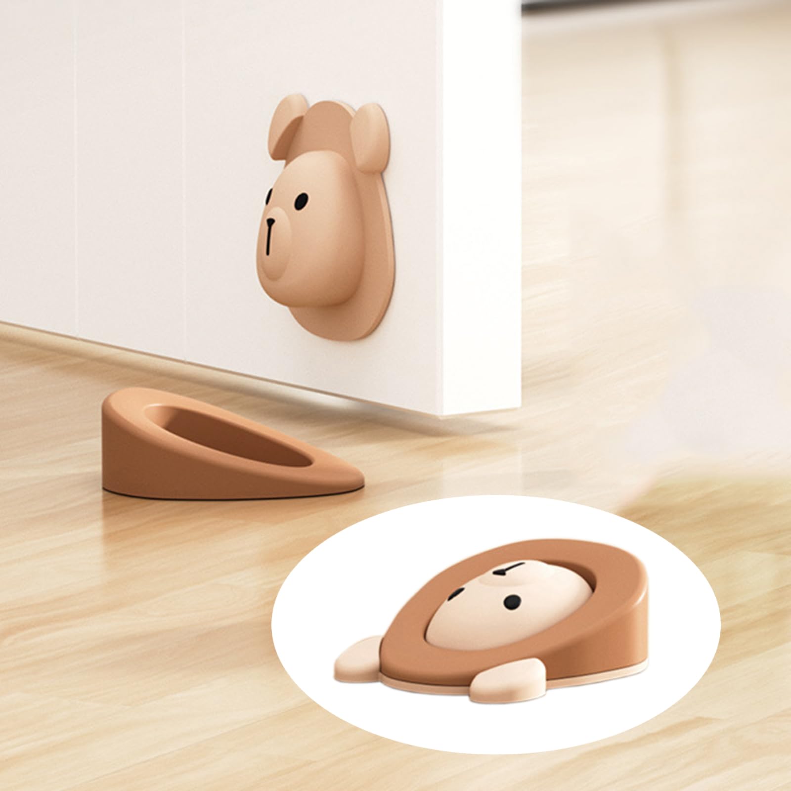WONIU Door Stopper Wall Protector, Mini Cute Wall Protector, 2-in-1 ...