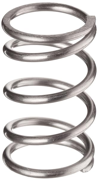 Compression Spring, 302 Stainless Steel, Inch, 0.6" OD, 0.059" Wire ...