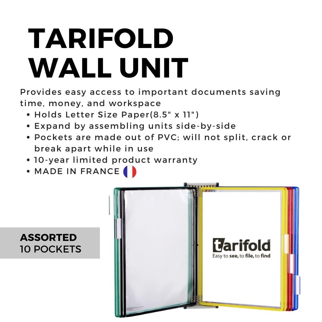 Mua Tarifold Wall Reference System - 10 Double-Sided Panels - Letter ...