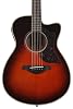 Yamaha 6 String Series AC1M Small Body Acoustic-Electric Guitar ...