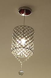 Amazon.com : LightInTheBox Contemporary Crystal Drop Pendant Light in ...
