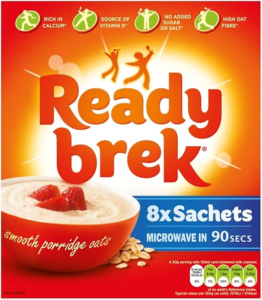 Ready Brek Sachets, 30 g x 8: Amazon.co.uk: Grocery