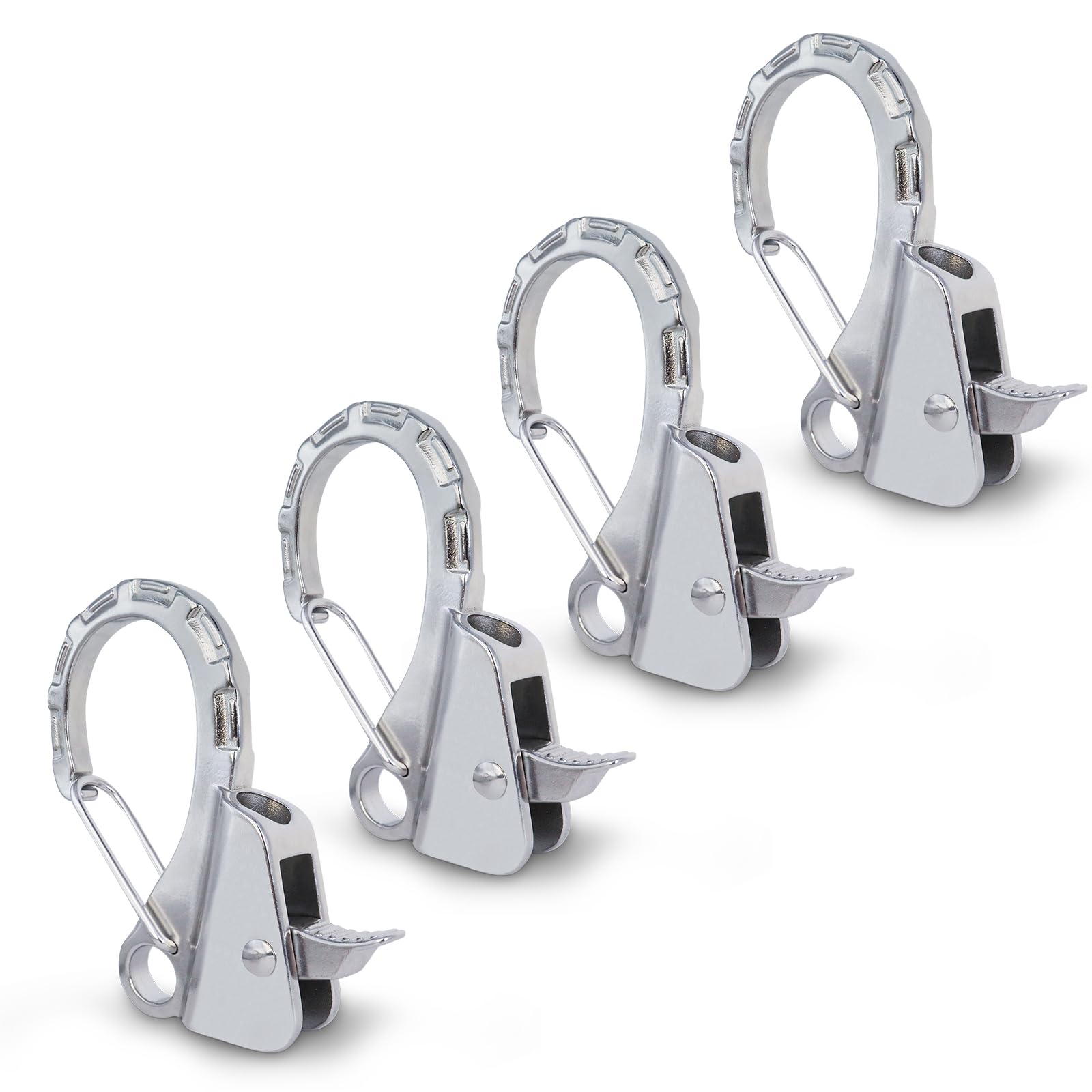 JYINCPED Stainless Steel Boat Fender Clips Quick Release Clips Boat ...