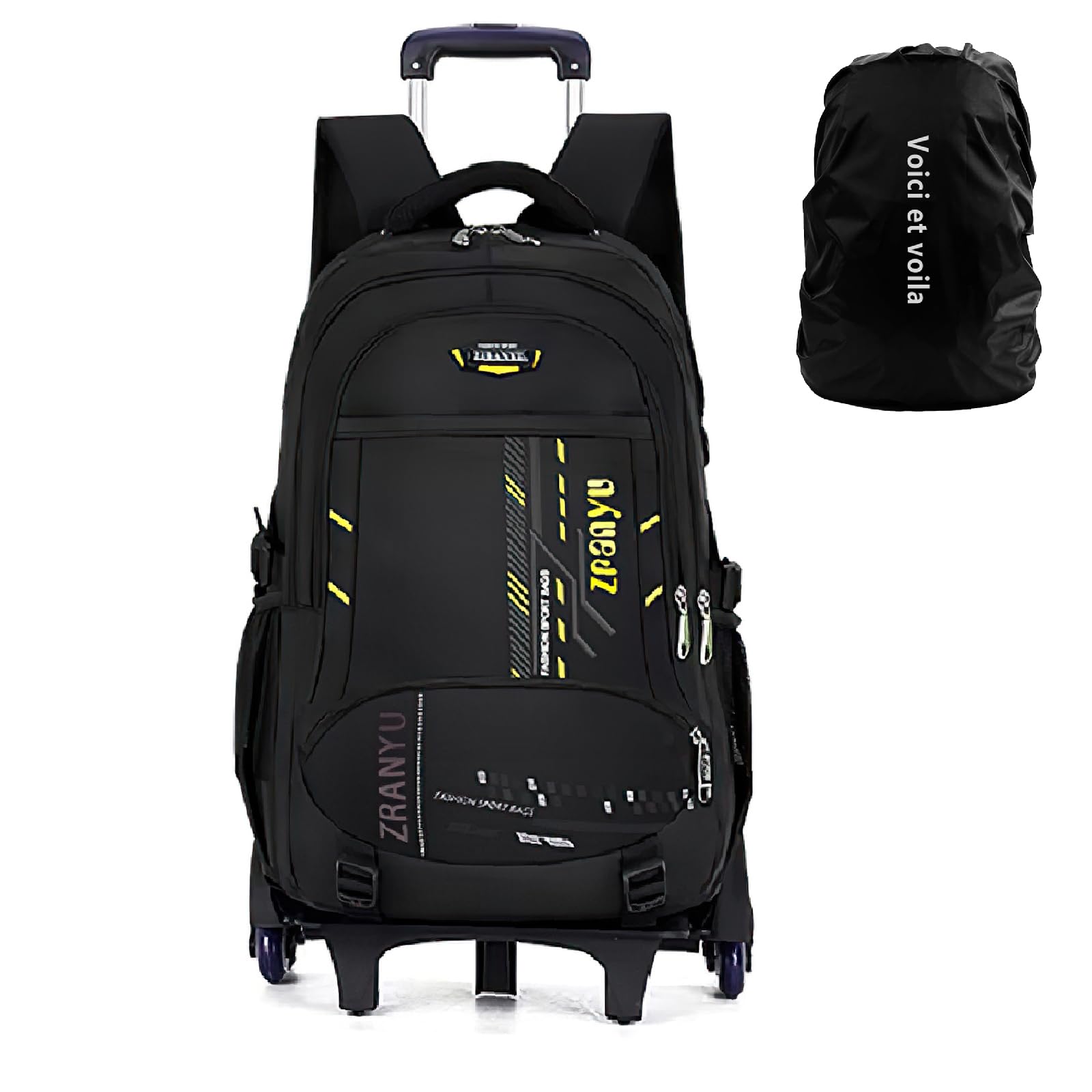 Mua Voici et Voila Rolling Backpack with Wheels for Adults Boys School ...