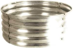 Amazon.com : 30 in. Galvanized Round Fire Pit Ring : Garden & Outdoor