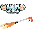 Handy Grabs Reacher Grabber Tool, 20 Inch - Funny Hands That Rotate ...