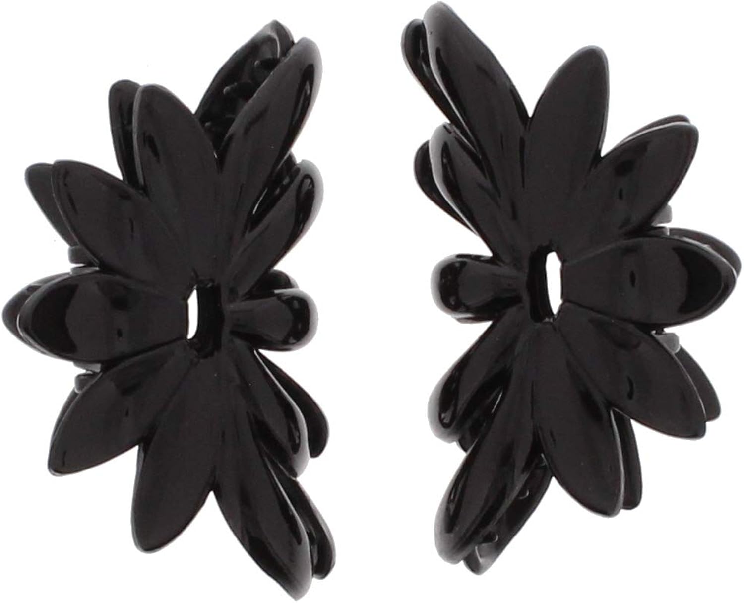 Zac's Alter Ego Pair of 6cm Flower Clamps: Amazon.co.uk: Clothing