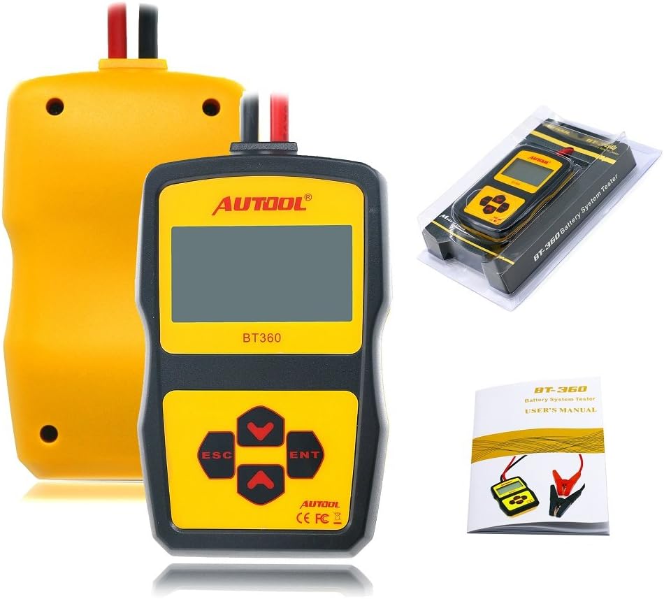 Autool BT-360 Auto Battery Testers Car Battery System Testers ...