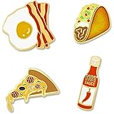 Amazon.com: PinMart's Sweet Tooth Dessert and Coffee Enamel Lapel Pin ...