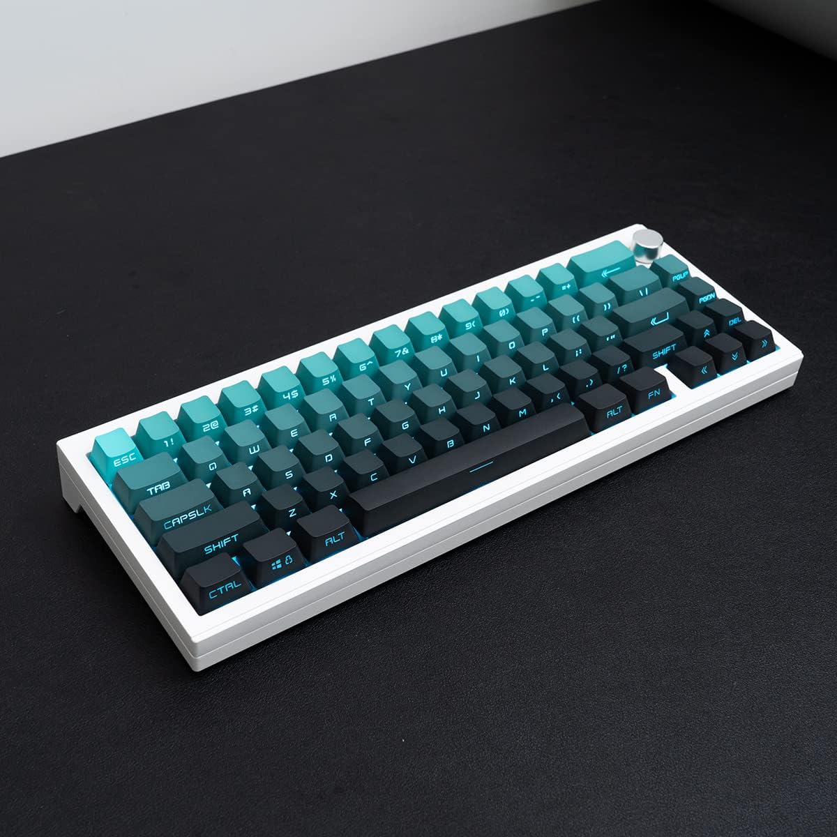 Mua mintcaps PBT Doubleshot Keycaps Gradient Cyan Backlit Keycaps 105 ...