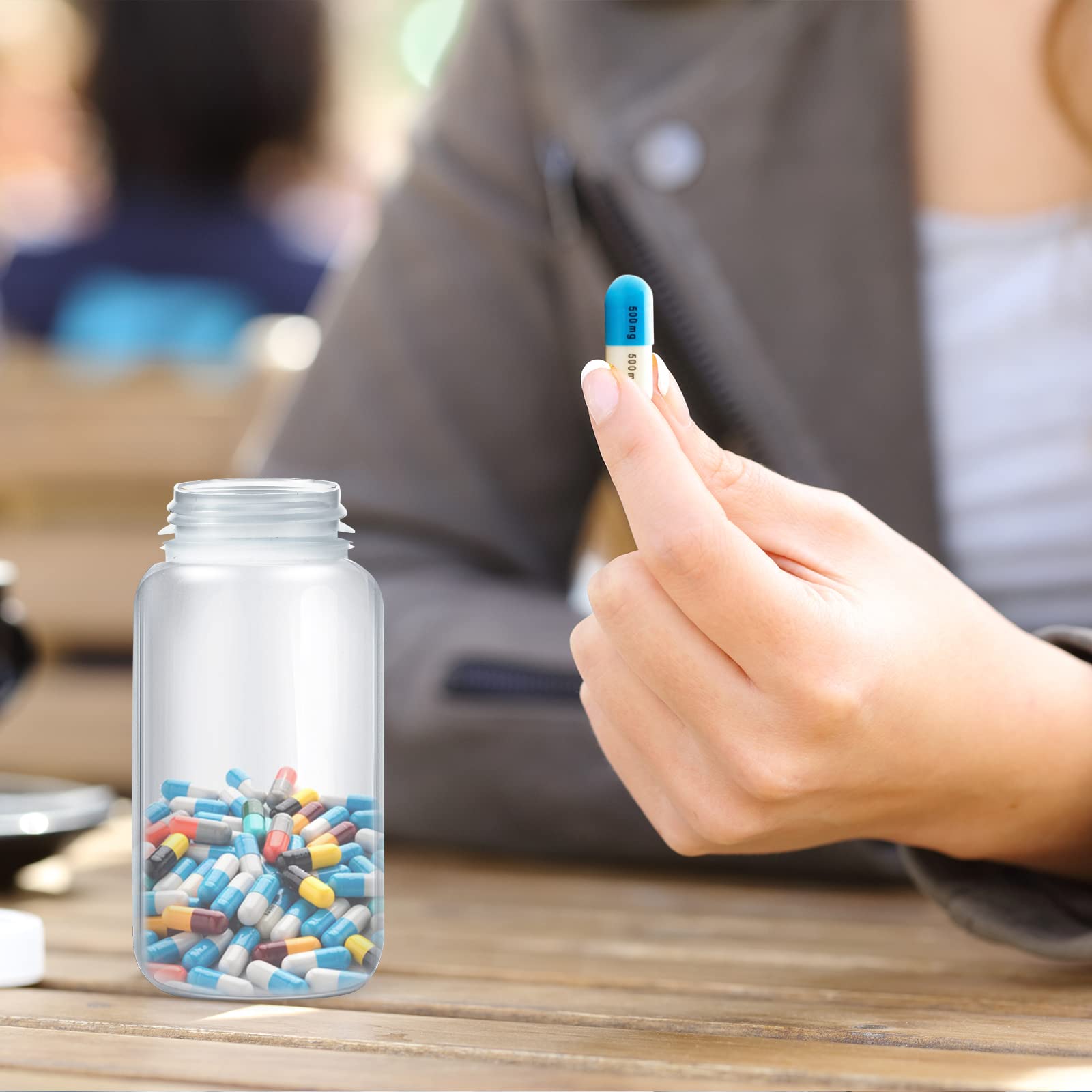 Mua Tatuo 24 Pcs 8 oz 250 ml Polypropylene Reagent Bottle Plastic ...