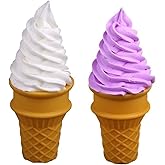 Amazon.com: Angoily Artificial Ice Cream Model, 4Pcs Simulated Ice ...
