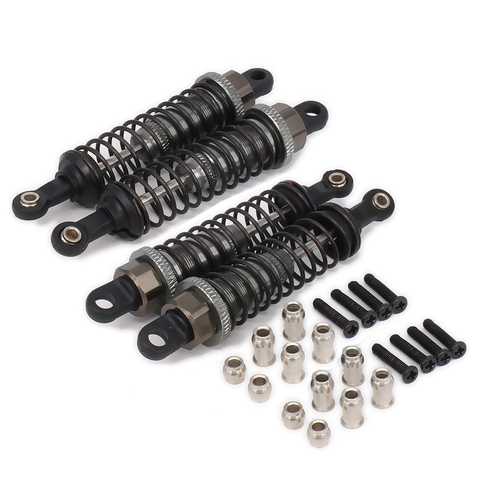 RC Adjustable Shocks Absorber Springs Set Upgrade Parts 70mm 1/16 Buggy ...