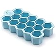 Amazon.com: Outset Silicone Hexagon Ice Cube Tray, Large Cubes: Ice ...