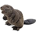 Amazon.com: Folkmanis Beaver Hand Puppet Brown, 8" : Toys & Games