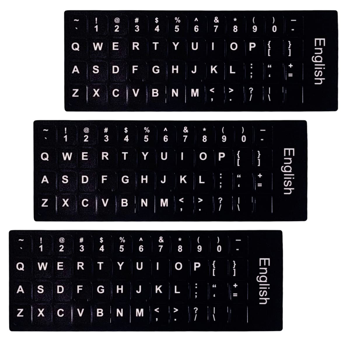 Mua Kemxing 3pcs Keyboard Stickers English Keyboard Stickers English Le ...