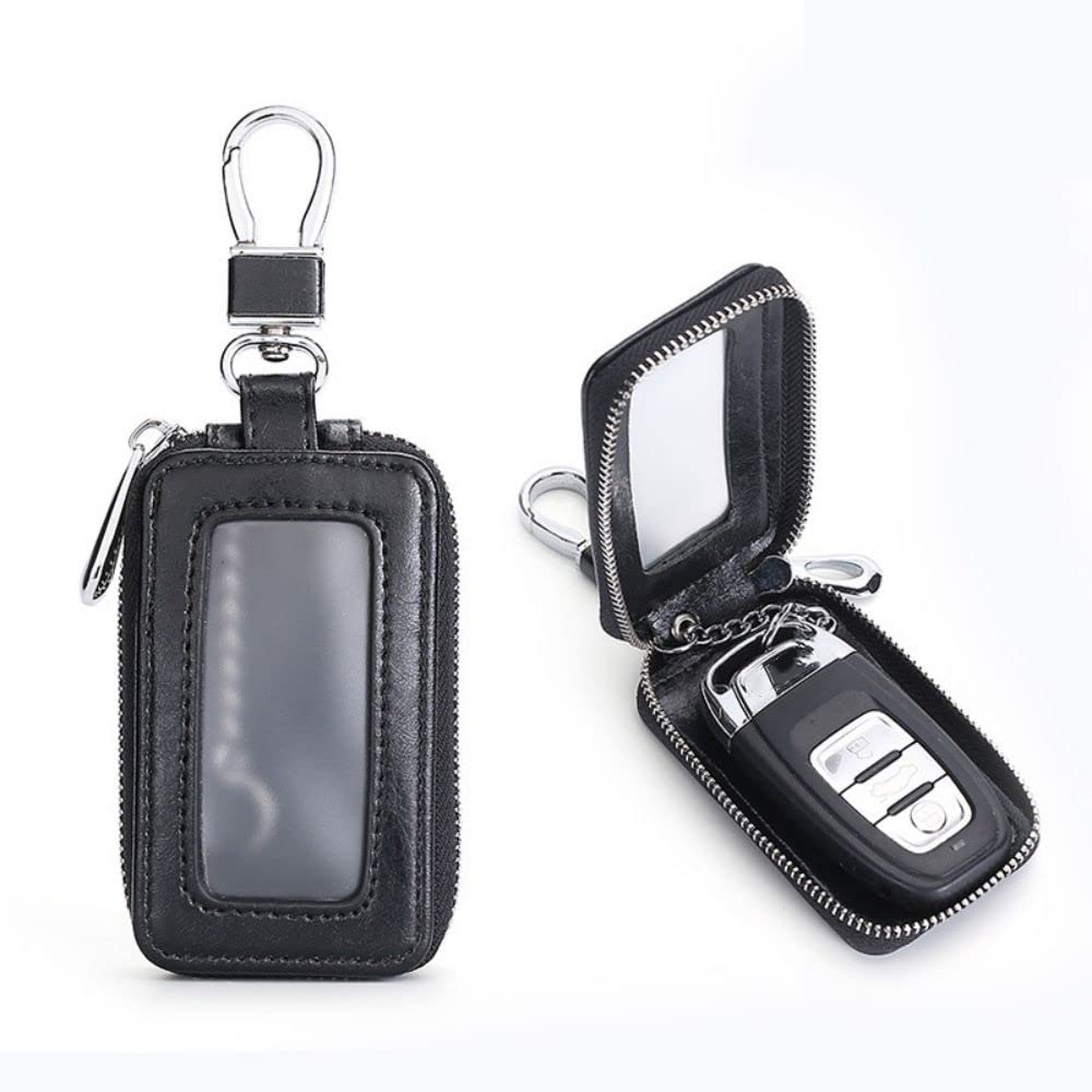 Mua Universal Premium Car Key Fob Case Genuine Leather Car Smart Key ...