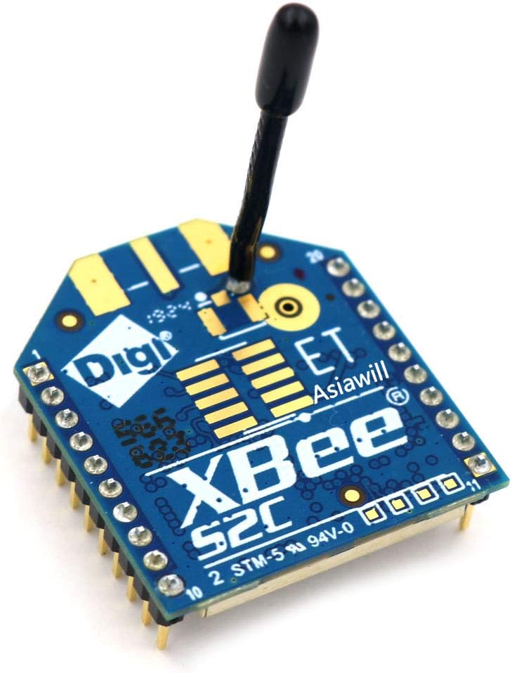 Asiawill Módulo XBee serie S2C 2mW Zigbee Wireless Module Module Module: Amazon.es: Bricolaje y ...