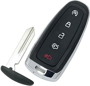 Amazon.com: Ford Replacement Key Fob Shell Case Cover Smart Keyless ...