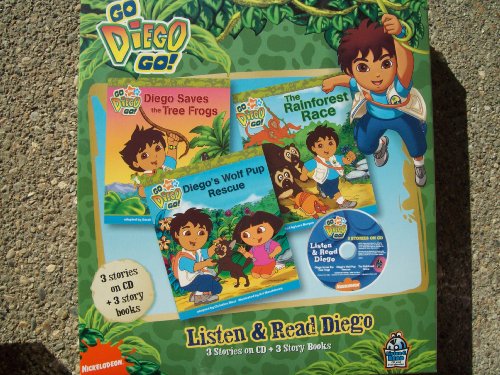Amazon.com: Nickelodeon's Listen & Read Diego Collection: Diego's Wolf ...